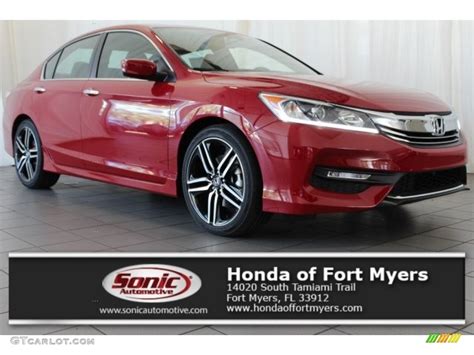 San Marino Red Honda Accord Sport Sedan Photo