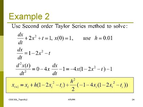 Se Numerical Methods Topic Ordinary Differential