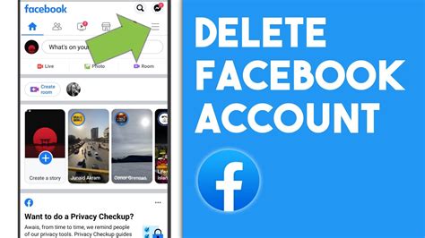 How To Delete Facebook Account Permanently On Mobile YouTube