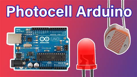 Arduino Programming Using Photocell Ldr Turning The Lamp On And Off With Photocell Youtube