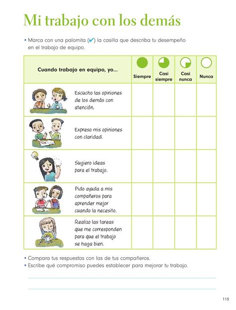Formación Cívica y Ética Segundo Grado 2016 2017 Online Página 113