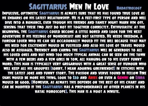 Sagittarius Man Traits In Love Telegraph
