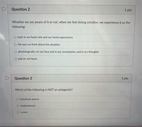 Solved D Question 2 1 Pts Whether We Are Aware Of It Or Not Chegg