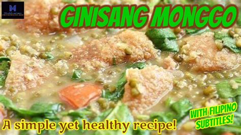 Ginisang Monggo Mung Bean Soup Simple Home Cooking 43 MIcaKEs