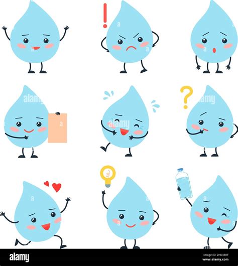 Gota De Agua De Dibujos Animados Fotograf As E Im Genes De Alta