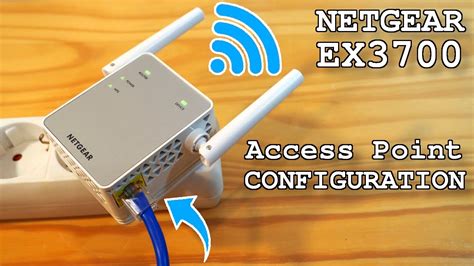 NETGEAR EX3700 Wi Fi Extender Access Point Configuration YouTube