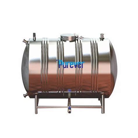 Horizontal Stainless Steel Water Tank Steel Grade Ss L Storage