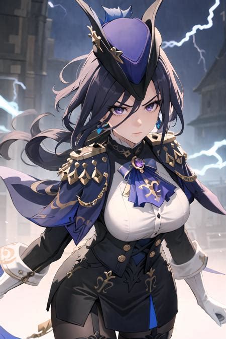 AI Art LoRA Model Clorinde 克洛琳德 SD1 5 XL Pony Genshin Impact PixAI