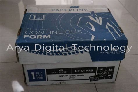 Jual Paperline Continuous Form 1ply NCR CF K2 W PRS Continous GOJEK