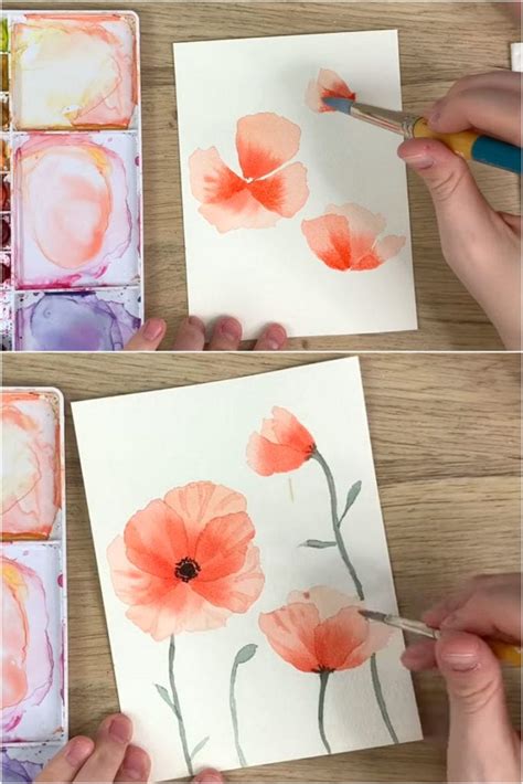 20 Best Watercolor Flowers Tutorials Videos A Piece Of Rainbow