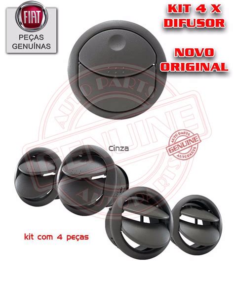 Kit 4x Difusor Saída Ar Uno Vivace E Nova Fiorino Original R 113 99