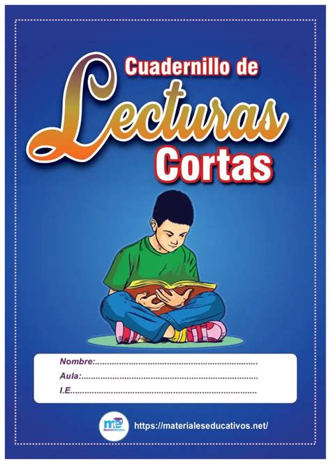 Cuadernillo de Lecturas Cortas para niños Materiales Educativos