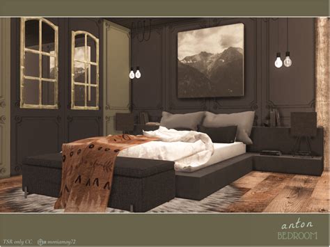 The Sims Resource Anton Bedroom TSR Only CC