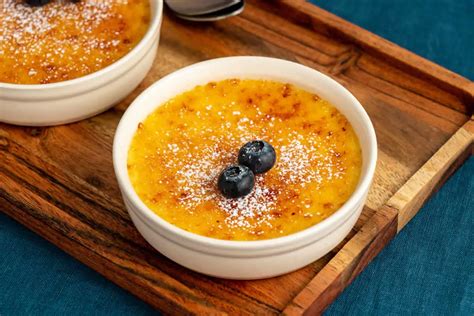 Crème brûlée légère à la vanille Délicieuse et facile à réaliser