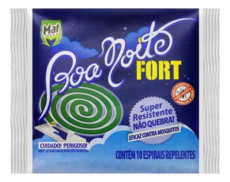 Repelente Espiral Mat Inset Boa Noite Pacote Unidades Mercadolivre