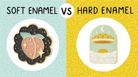 What S The Difference Soft Vs Hard Enamel Pins Video Made By Cooper