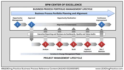BPM Handbook Relationship Between BPPM Lifecycle And The Project