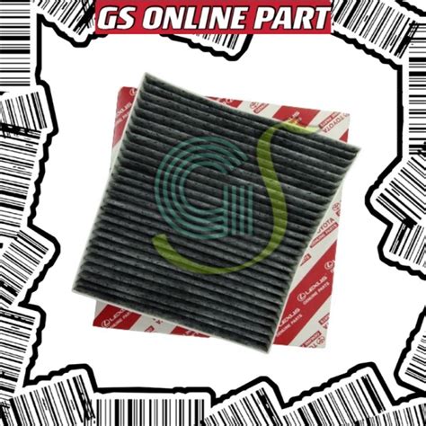 CARBON Cabin Air Filter Curve Type Toyota Hilux Kun25 Kun26 Innova