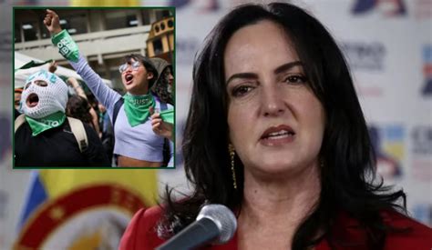 Feas horrorosas en pelota María Fernanda Cabal a las feministas