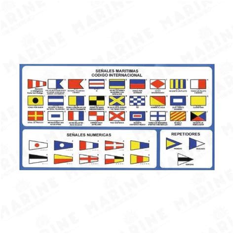 Kit de Banderas Señal Internacional Marine Center