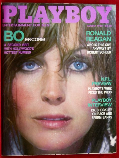 Mavin Playboy Magazine August Featuring Bo Derek Near Mint Condition
