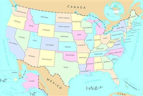 Supermercado organizar política mapa fisico politico de estados unidos