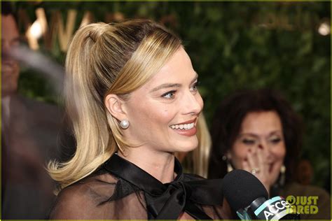 Margot Robbie Husband Tom Ackerley Pose For Rare Red Carpet Photos As