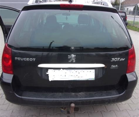 KLAPA TYLNA TYŁ PEUGEOT 307 SW KOMBI EXLD za 350 zł z opole Allegro