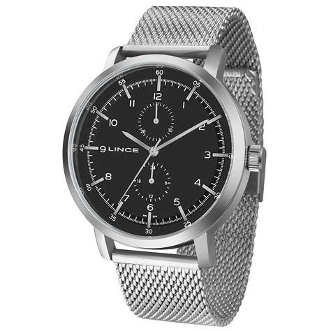 RELOGIO MASCULINO MASCULINO ANALOGICO MMM4536L PRATA LINCE RELÓGIOS