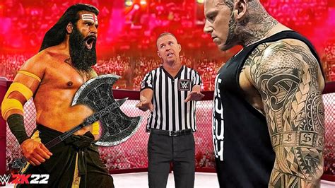 Wwe K Veer Mahaan Vs Nightmare Indian Fight Youtube