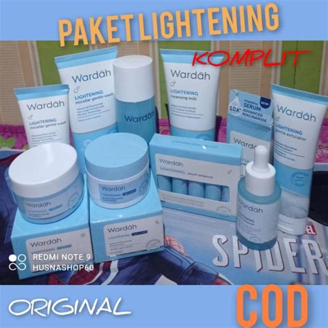 Jual Paket Wardah Lightening Lengkap 1 Paket Lengkap Komplit Sepaket