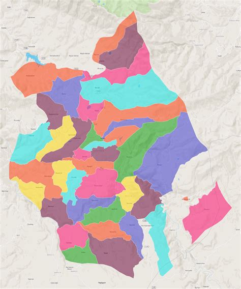 Bursa Keles In Mahalleleri AtlasBig