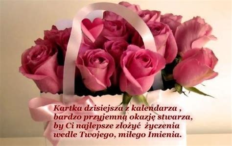 Życzenia imieninowe Krótkie wierszyki imieninowe dla sms 2023