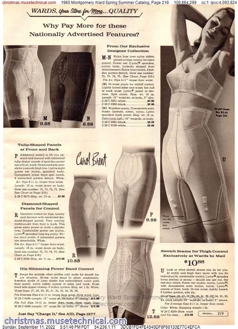 1965 Montgomery Ward Spring Summer Catalog Page 219 Catalogs