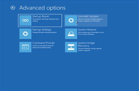 How To Access Windows 10 Boot Advanced Options Menu Gear Up Windows