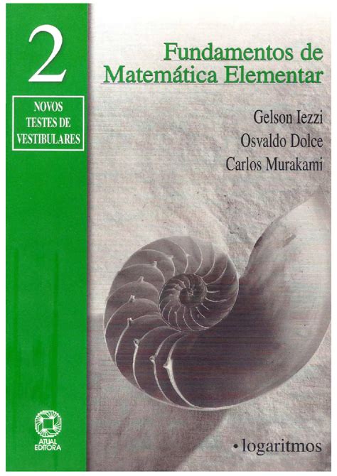 Fundamentos Da Matem Tica Elementar Vol Pdf