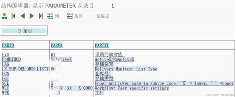 sap abap获取sap账号user profile里的参数值 abap系统参数获取 csdn博客