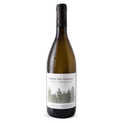 Víno Pinot Grigio Borgo dei Vassalli levně Kupi cz