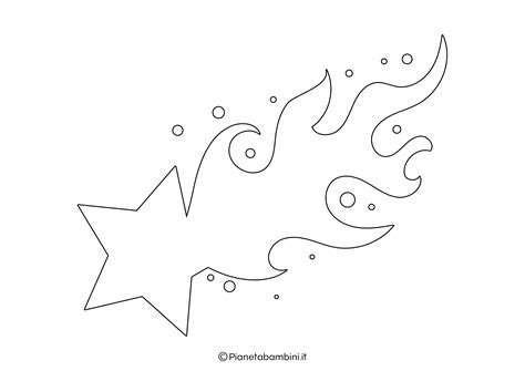 Disegni Di Stelle Da Stampare Colorare E Ritagliare PianetaBambini It
