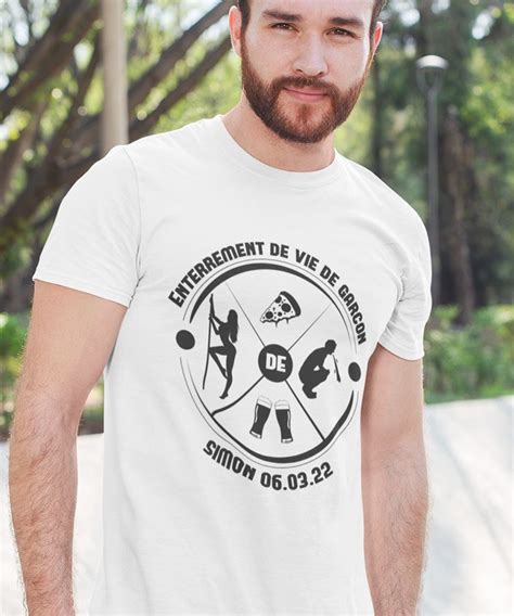 Tee Shirt Pizza Strip Bieres Coton Bio L Atelier Textile