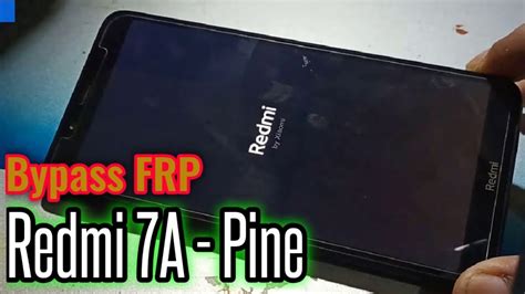 Redmi A Frp Google Xiaomi Pad Ru