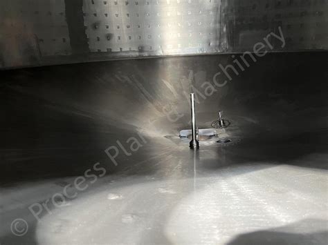 Used Ltr Stainless Steel Jacketed Vertical Storage Tank With