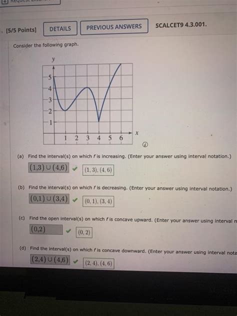 solved details 1 [5 5 points previous answers scalcet9