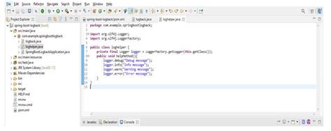 Spring Boot Logback Ways To Configure Logback With Springboot