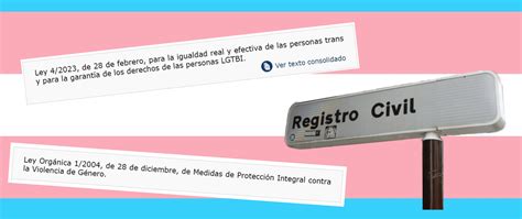 Qué dice la ley sobre los cambios de sexo registral y los delitos de