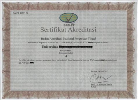 Detail Contoh Surat Keterangan Akreditasi Kampus Koleksi Nomer 25