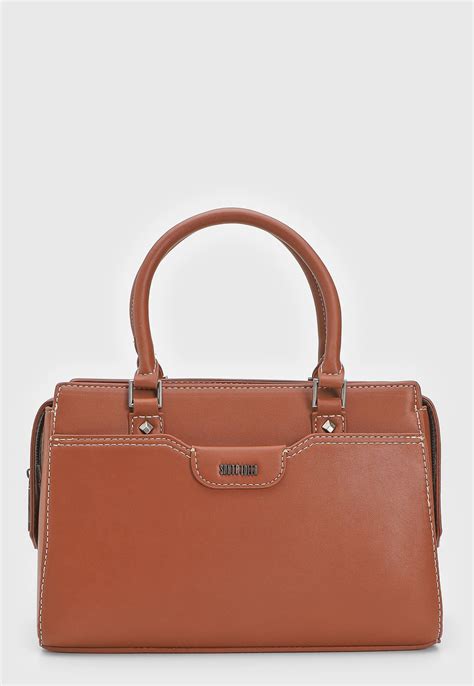 Bolsa Tiracolo Santa Lolla Alça Dupla Caramelo Compre Agora Dafiti