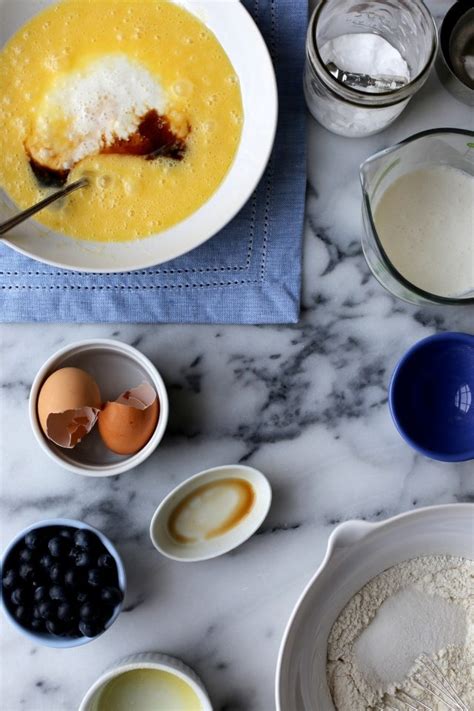 All The Blueberries Buttermilk Waffles Joy The Baker