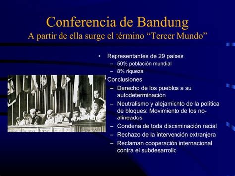Descolonización y sus conflictos PPT