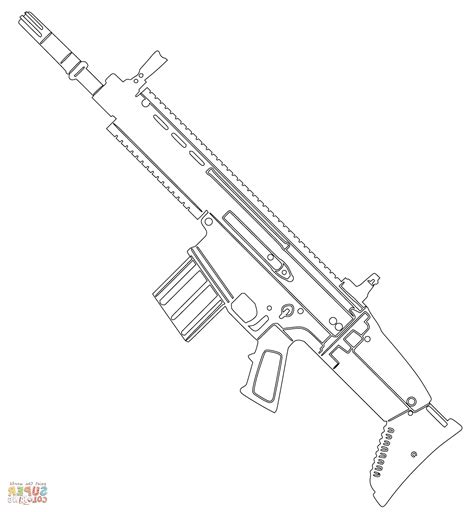 Majestic Coloriage De Fusil De Chasse A Imprimer Images Idee De 14112